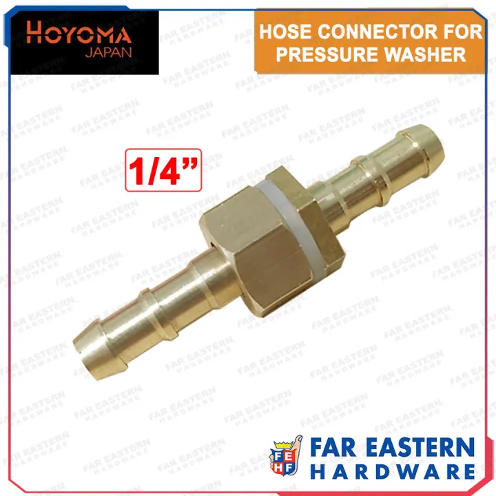 HOYOMA Hose Coupler Connector For Pressure Washer 1/4" HYVAR | Lazada PH