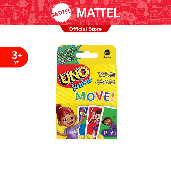 UNO Junior Move! Card Game (HNN03) | Lazada