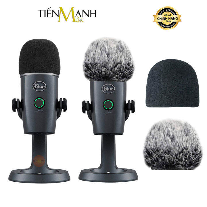 Mút Bọc Đầu Micro Blue Yeti Nano Bông Lọc Gió, Màng Lông Lọc Âm Cho Mic ...