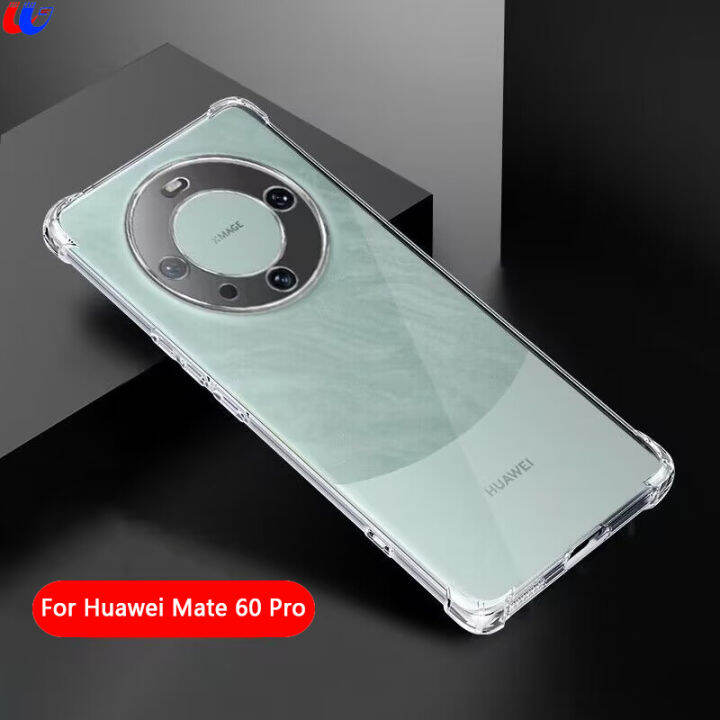 สำหรับ Huawei Mate 60 Pro Mate 60 Mate 60 Pro Plus Mate 60 Pro + เคสโปร่งใสซิลิโคน TPU เนื้อนิ่ม ...