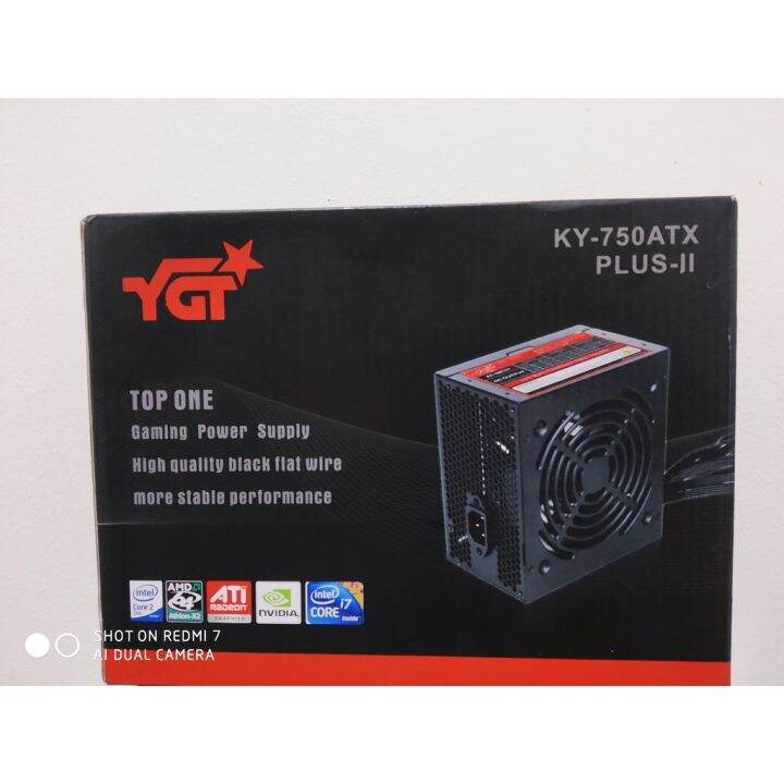 YGT GAMING PSU 750 Watts | Lazada PH