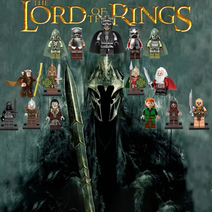 Hobbit Sauron Witch-King Merry Birthday Gift ของเล่นเพื่อการศึกษาสำหรับ ...