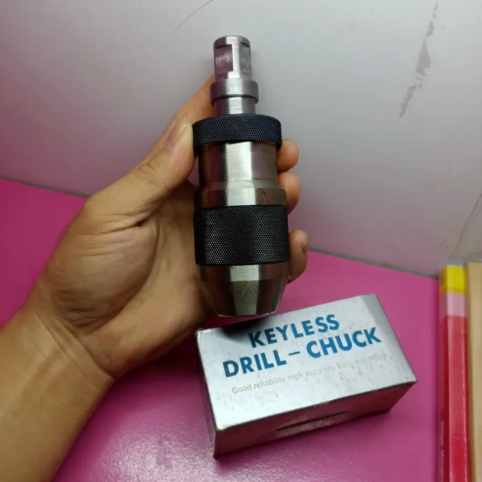 sambungan kepala bor jet broach 16mm KEYLESS | Lazada Indonesia