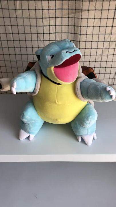 30cm Blastoise Plush Doll Pokemon Stuffed Toy Cartoon Cannon Tortoise ...