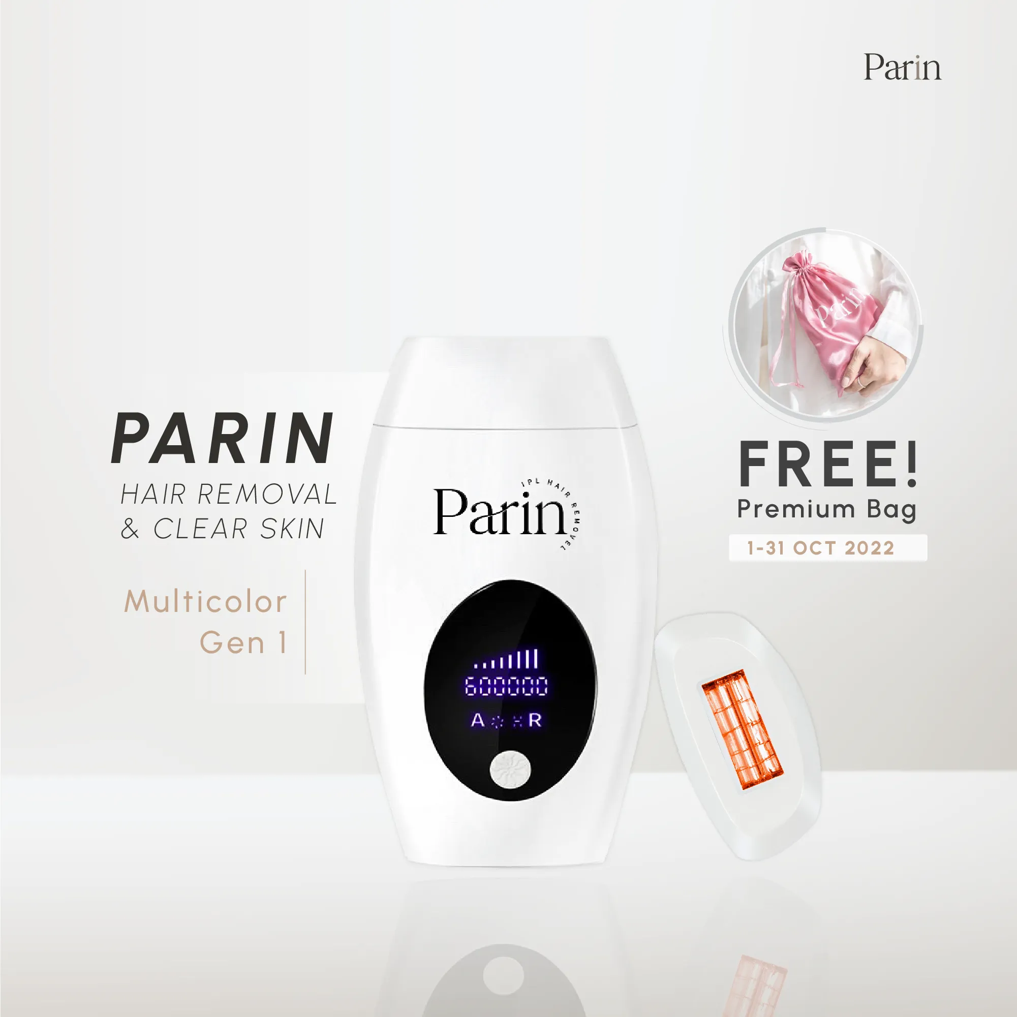 PARIN IPL LASER : กำจัดขน & หน้าใส ซื้อยกเซตในราคาสุดคุ้ม White One ...