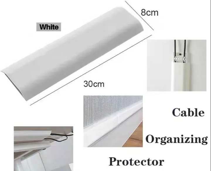 SELF ADHESIVE WALL CABLE WIRE HIDE CABLE ORGANIZER | Lazada PH