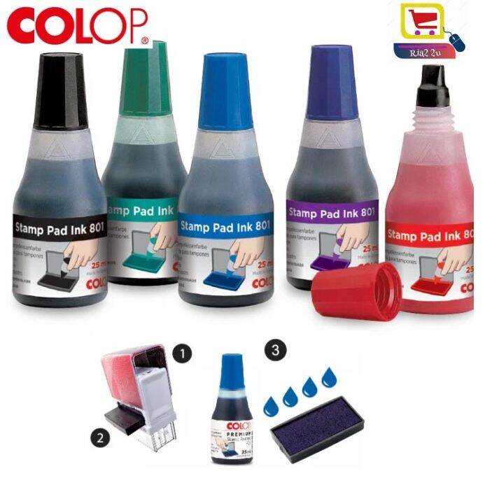 Colop Self-Inking Refill Ink / Self inking 25ml COLOP INK | Lazada