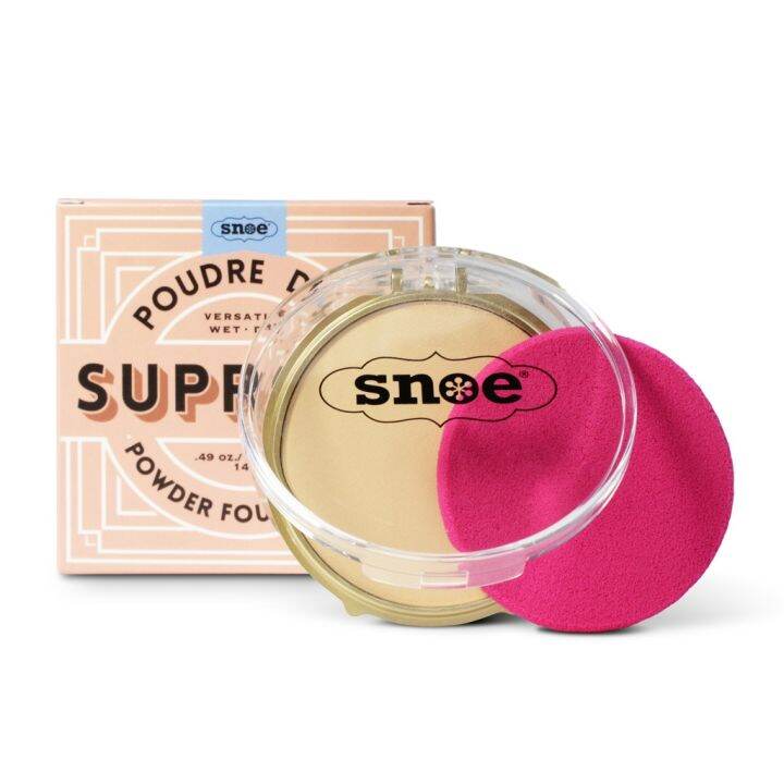 Snoe Beauty Poudre Duo Supreme Wet Dry Powder Foundation SPF 30+ In ...