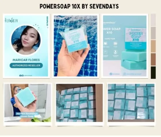 ONHAND SEVENDAYS POWERSOAP X10 WHITENING AND EXFOLIATING SOAP FREEBIES ...