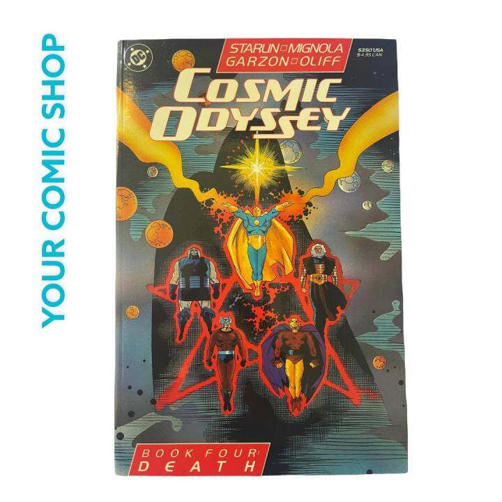 Cosmic Odyssey 4 Published Jan 1989 by DC Comic Book Written by Jim Starlin, with art by Mike ...