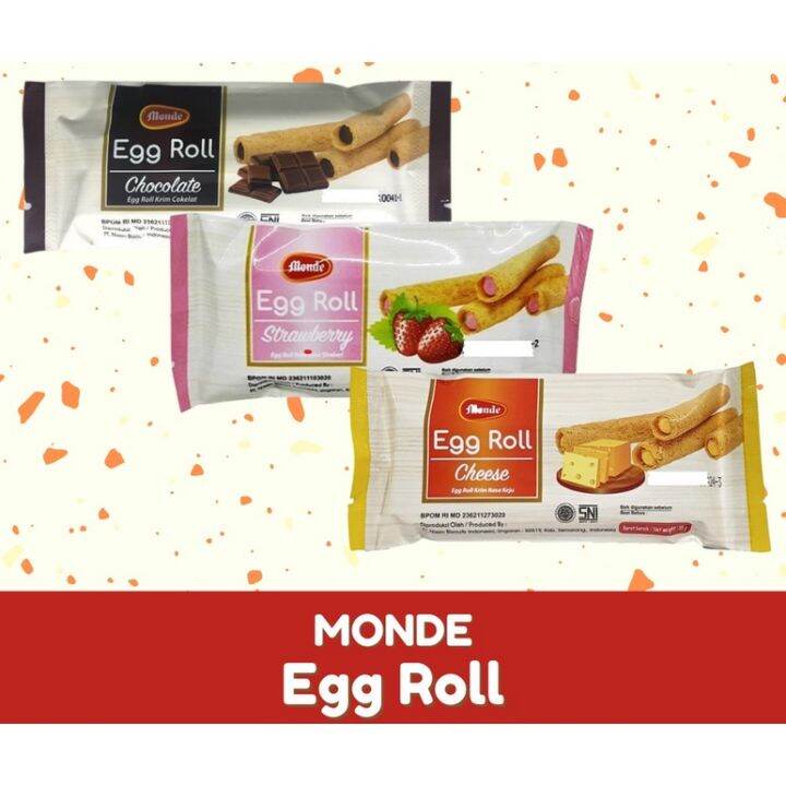 Monde Egg Roll 35 gr - Monde EggRoll 35gr - Monde Egg Roll Stick ...