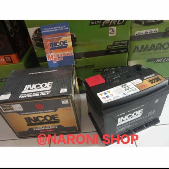 Accu / Aki mobil Incoe mf 555-59 LN2/ 2LN Din 55559 Astra Aki kering ...