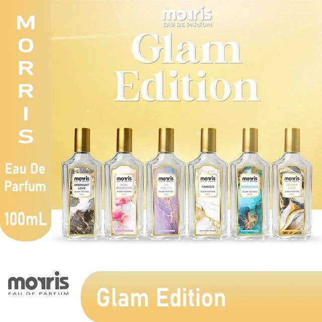Morris Eau De Parfum Glam Edition l Parfum EDP for Her by Morris l 100 ...