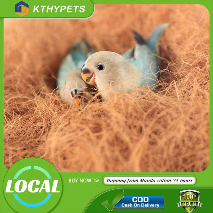 Bird nesting material Natural Coconut fiber for bird nest Lovebirds ...