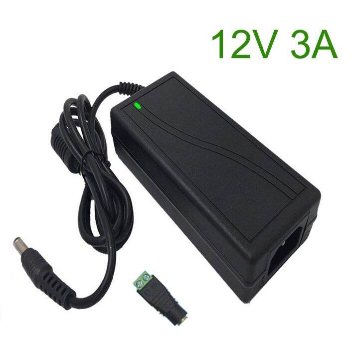 12V3A AC 100V-240V DC 12V 3A Switching Power Supply 12 Volt Universal ...
