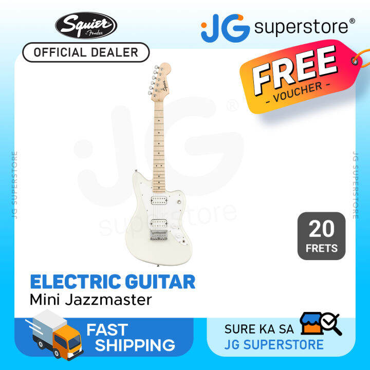 Squier by Fender Mini Jazzmaster HH Electric Guitar SQ MINI JAZZMASTER ...