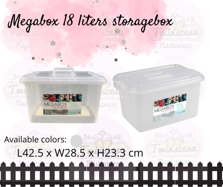 MEGABOX 18 LITERS | Lazada PH