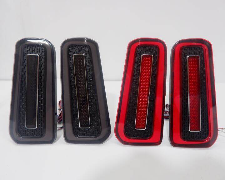 (Rolls Royce design) Toyota Alphard Rear Bumper Reflector Lamp with 3 ...