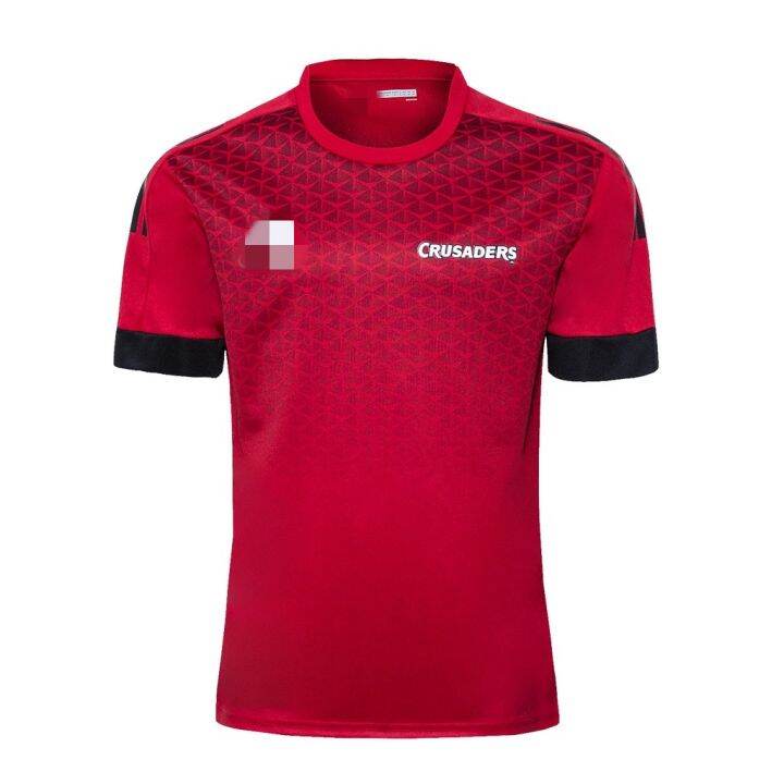Sale Crusaders Rugby Jersey Men Rugby Jersey Short Sleeve Rugby | Lazada.co.th