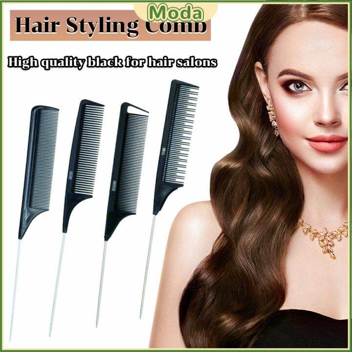 Moda Hair Styling Comb Hairdressing Dyeing Salon Hair-Cutting Tool Anti ...