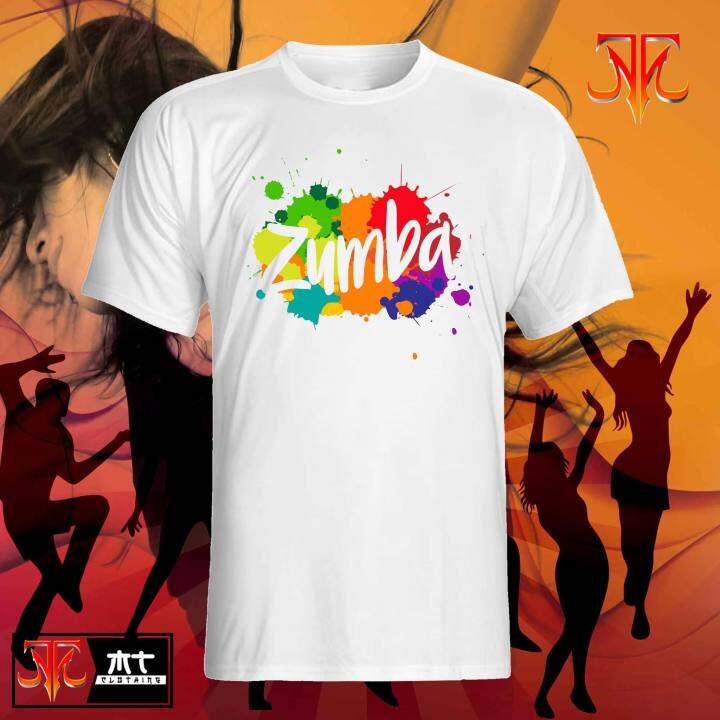 DTF Quality Print Dry Fit Zumba Design 2 | Lazada PH