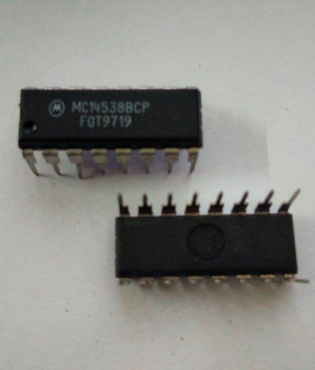 IC MC14538BCP MC 14538 BCP Monostable Multivibrator Dual Precision | Lazada Indonesia