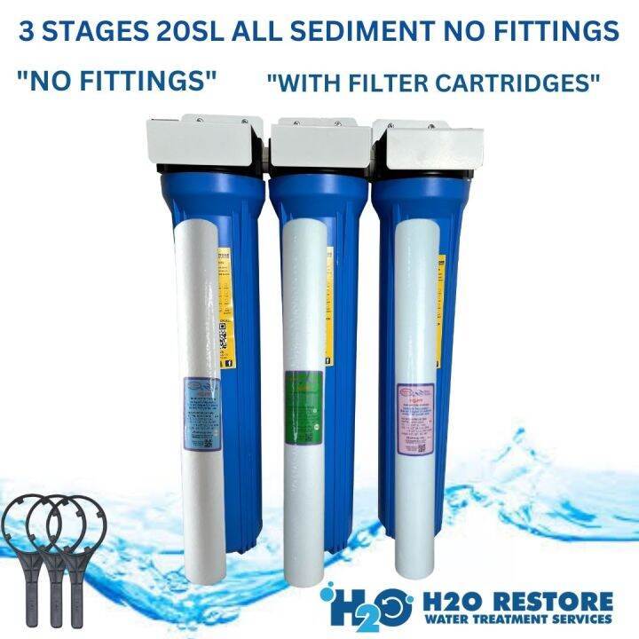 Water Filter 3 Stages All Sediment Package inclusive of / Sediment ...