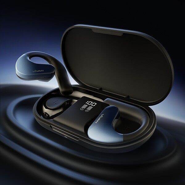 Vivan Sport X Open Ear Air OWS Bluetooth Earbuds 5.3 IPX65 Waterproof ...