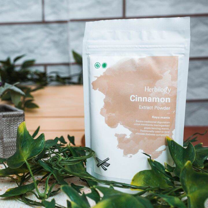 Herbilogy Cinnamon Extract Powder - 100g | Lazada Indonesia