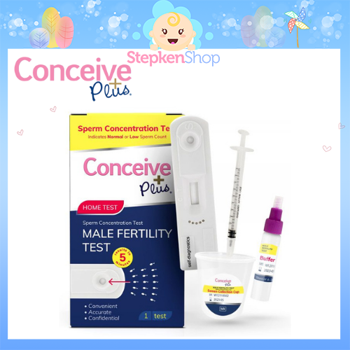 Conceive Plus Male Fertility Test - Accurate Sperm Count Test ...