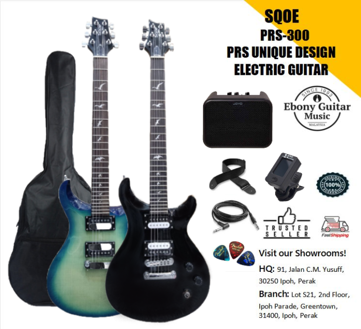 Sqoe PRS-300 PRS Design Electric Guitar | Lazada