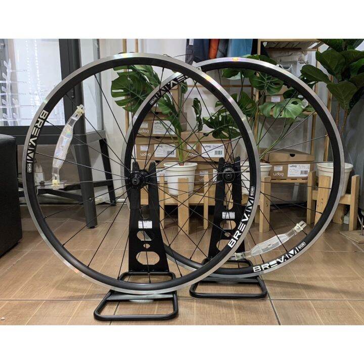 ล้อเสือหมอบ อลูมีเนียม BREV.M อลู 700c โม่ Shimano 10sp ริมเบรค แกน 9mm ...