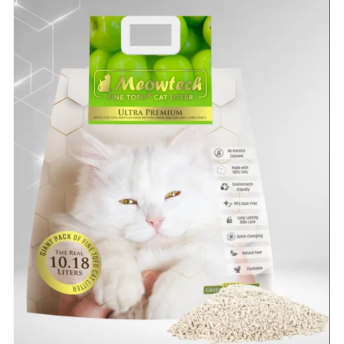 Meowtech Fine Tofu Cat Litter 10.18L | Lazada PH