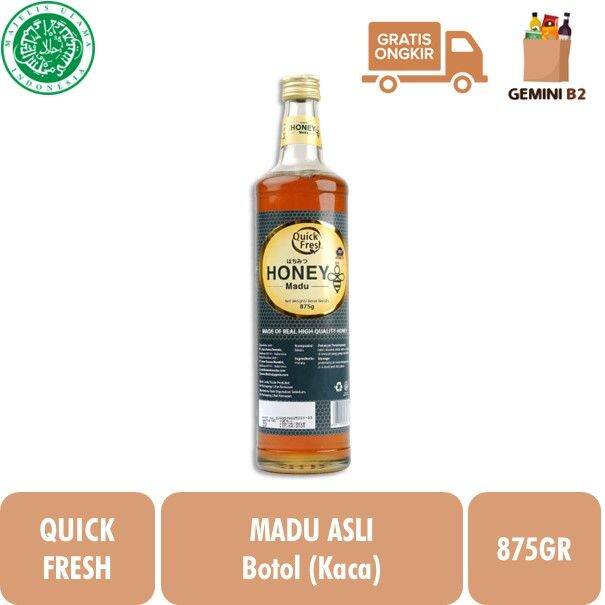 Quick Fresh Honey / Madu Murni Asli 875GR botol | Lazada Indonesia