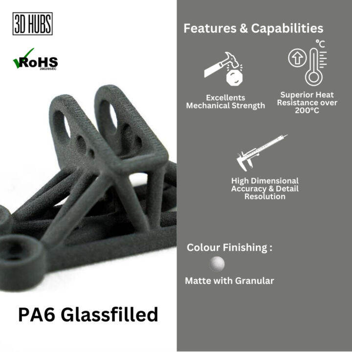SLS 3D Printing - PA6 Glassfilled | Lazada