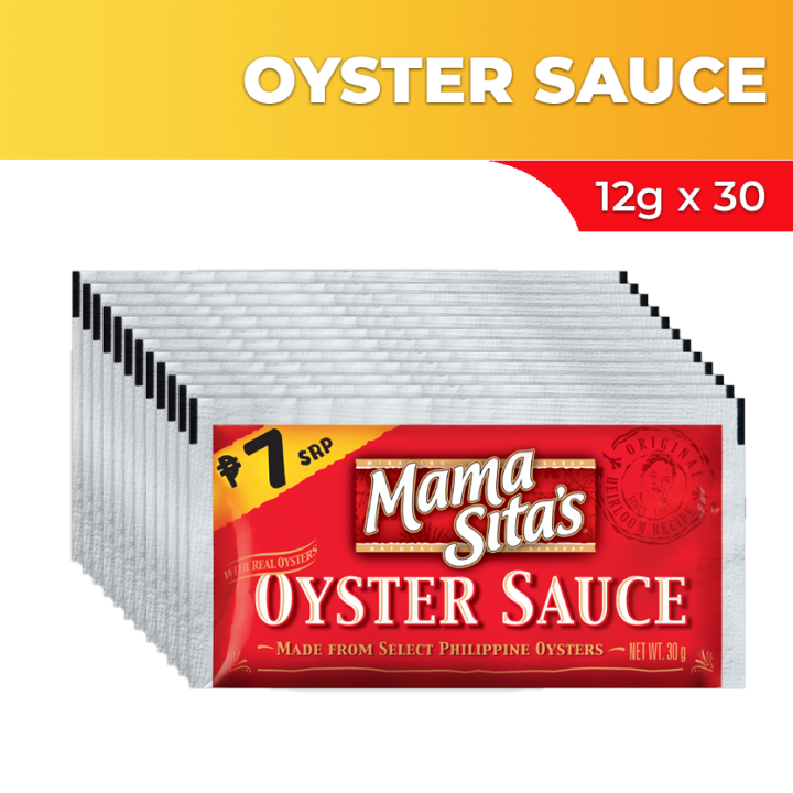 Mama Sita's Oyster Sauce Sachet 30gx12s | Lazada PH