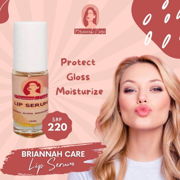 Briannah Care Lip Serum 10mL - Best on Dry Lips Hydration with ...