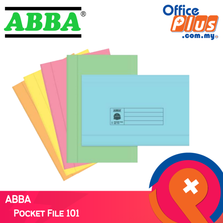 ABBA Pocket File No. 101 (12pcs) | Lazada