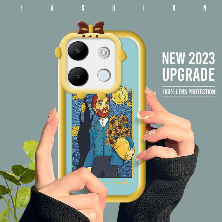 เคสโทรศัพท์มือถือสำหรับ Infinix Smart 7 Tecno Spark Go 2023 Tecno Pop 7 Pro เคสน้ำมันสุด