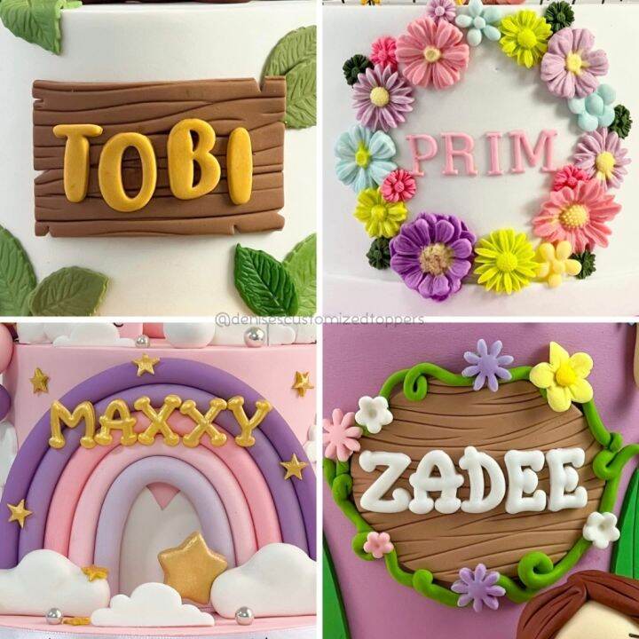 Edible Name Banner For Cakes | Lazada PH