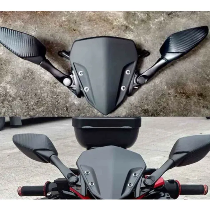 Honda Click 125150-V2 Bracket Side Mirror with Visor | Lazada PH