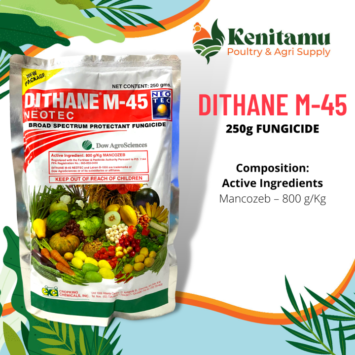 DITHANE M-45 NEOTEC 250g FUNGICIDE BY: CROPKING CHEMICALS, INC. FOR ...