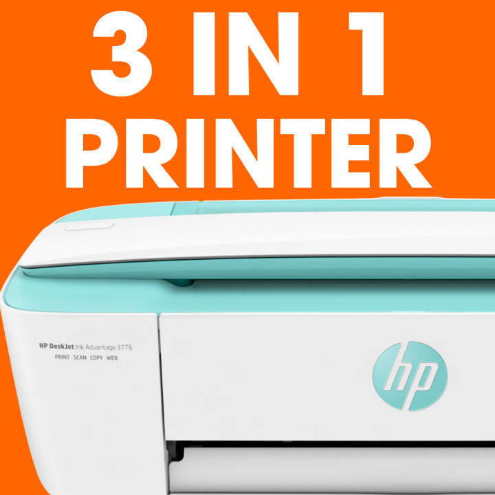 HP DeskJet Ink Advantage 3777 All-in-One (Print, Scan, Copy) Compact ...