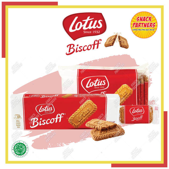 LOTUS BISCOFF 32 pcs / 250 GR | 25 pcs / 156 GR - Biskuit Speculoos ...