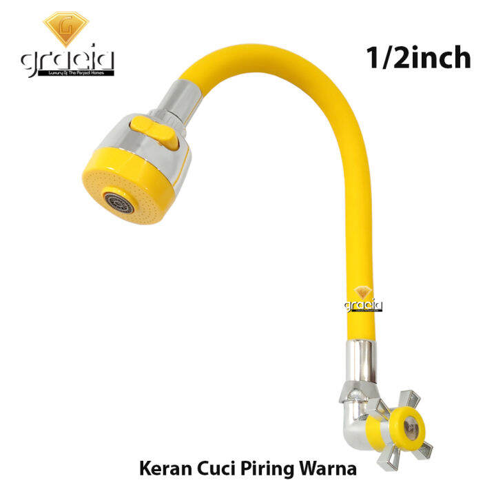 Kran Flexible Warna Handle Lolipop Matte Kran Air Angsa Flexible Kran 1 ...