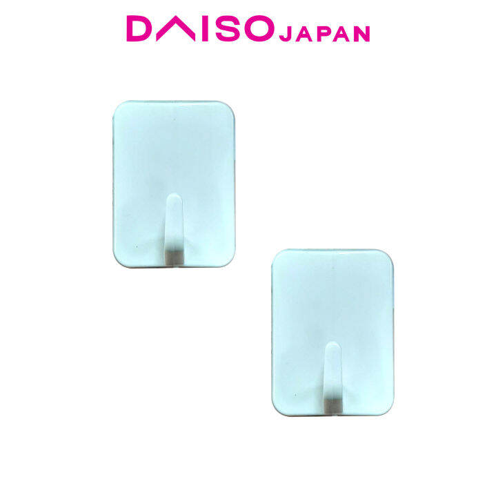 Daiso Square Double Sided Hook 3kg 2 pcs | Lazada PH