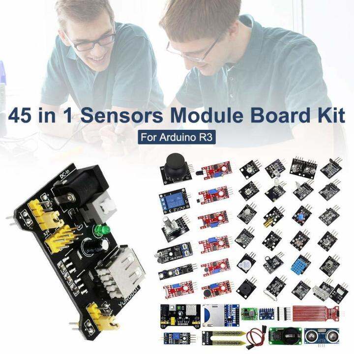 45 In 1 Sensors Modules Starter Kit For Arduino Better Than 37in1
