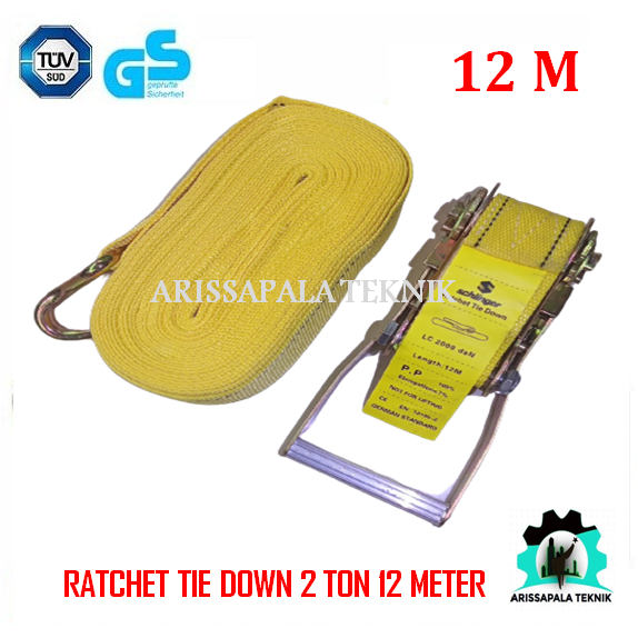 Tali Pengikat Barang Mobil Truk Tali Sound System Trackbelt Rachet Tie ...