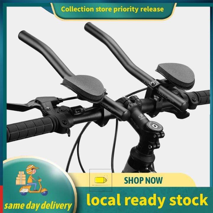 【COD】Bicycle Aero Handle Bar Arm Rest Aerobar Triathlon Time Trial ...