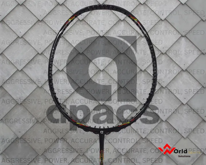 APACS Racket WOVEN Series CONTROL ( 35LBS ) 6.8mm SLIM (100% original ...